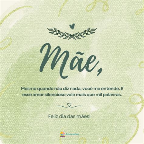 Mensagens Carinhosas Para O Dia Das Mães Cartões Prontos Para