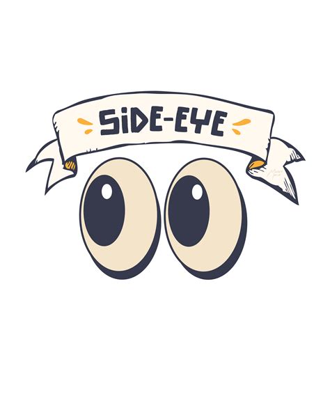 Side Eye Sticker Sapatuu