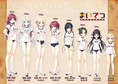 Hachiroku Migita Hibiki Hinai Paulette Hayase Fukami Reina And 3