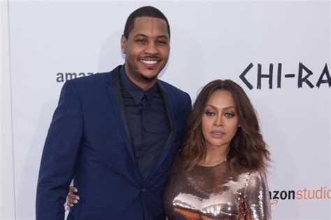 Knicks Star Carmelo Anthony Splits From Wife La La New York Daily News