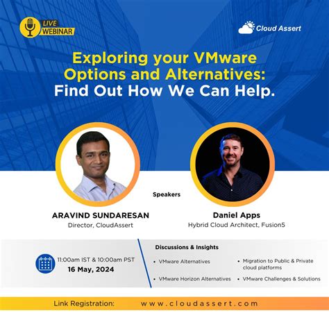 Vmwarealternatives Broadcomacquisition Vmwarehorizon Livewebinar Virtualization