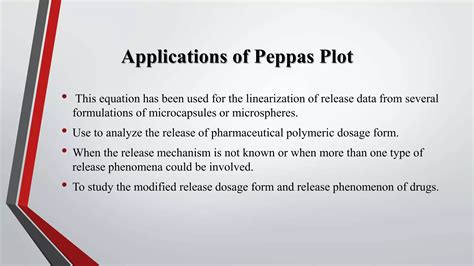 Higuchi And Peppas Plot Pptx