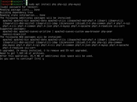 How To Install Lighttpd With Php Mariadb And Phpmyadmin In Ubuntu