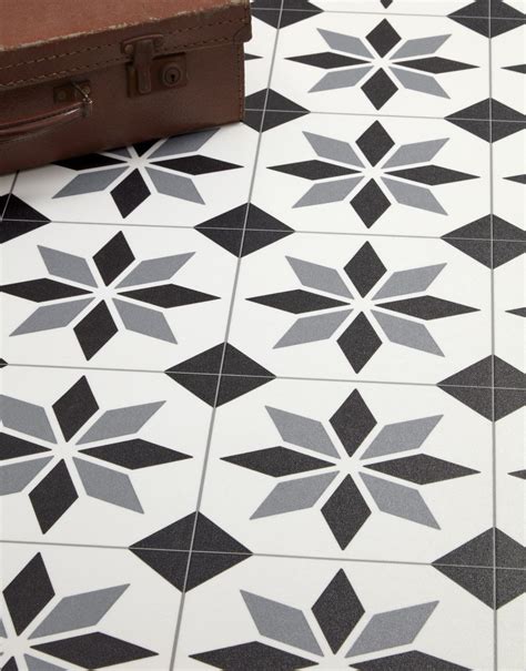 Flower Pattern Tile Floor Wiltshire Frosted Floral Tiles Flooring