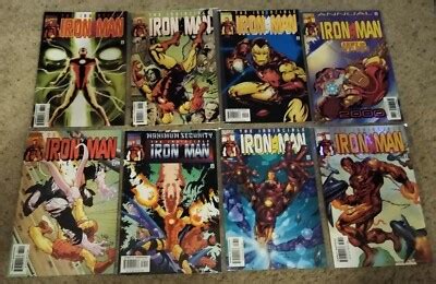 Invincible Iron Man 34353637383940 Annual 2000 Nm Runlot