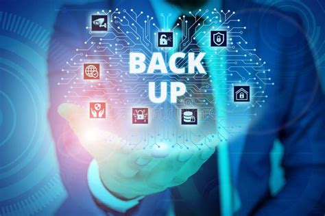 Conceptual Hand Writing Showing Back Up Business Photo Showcasing