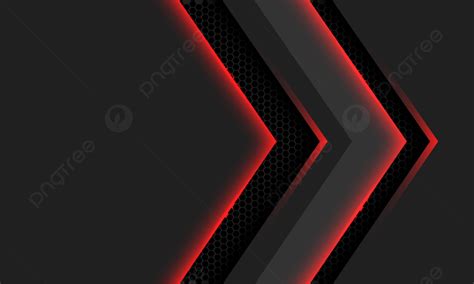 빈 공간 디자인 현대 미래 배경 벡터와 추상 회색 화살표 빨간색 빛 육각형 메쉬 방향 그림자 요약 화살 미술 배경 일러스트 및 사진 무료 다운로드 Pngtree