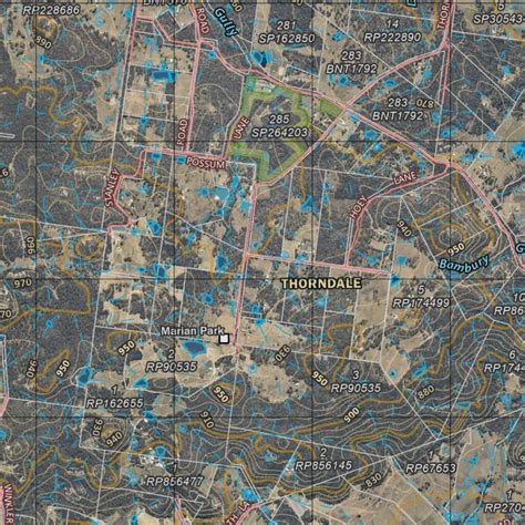 Stanthorpe 9240 1i Map By Department Of Resources Avenza Maps