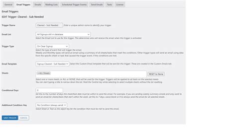Volunteer Sign Up Sheets Automated And Conditional Emails Stephen