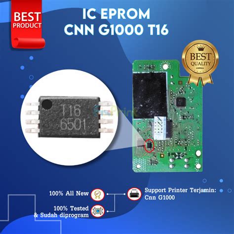Ic Eprom G1000 T16 Ic Eeprom Reset Mainboard Canon G1000 Resetter Board