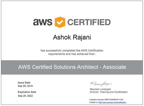 Ashok R On Linkedin Finally Achieved My Aws Solution Architect Associate Certification Now