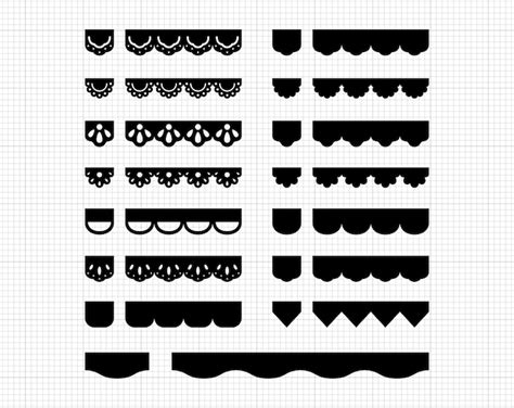 Border Svglace Borderseamlesspatternborder Svg Bundleborder Svg