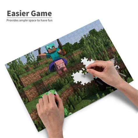 Minecraft Toys Girl 1000 Pieces Jigsaw Puzzle Holiday T Learning