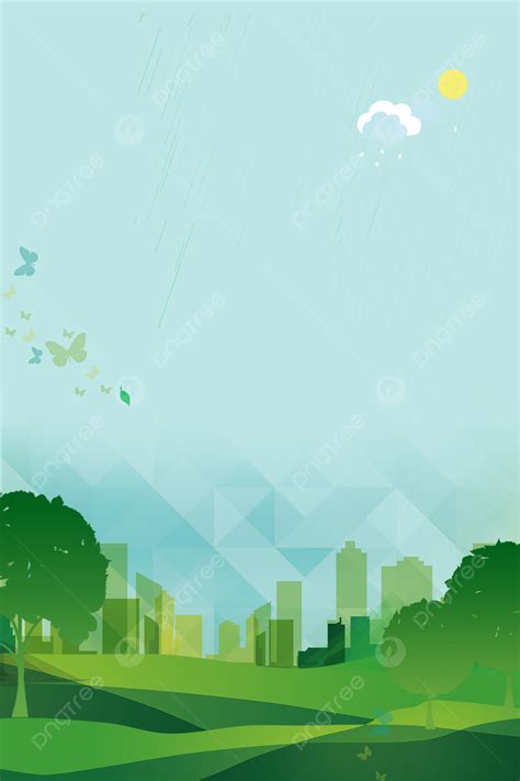 Garbage Classification Environmental Protection Green Background Wallpaper Image For Free