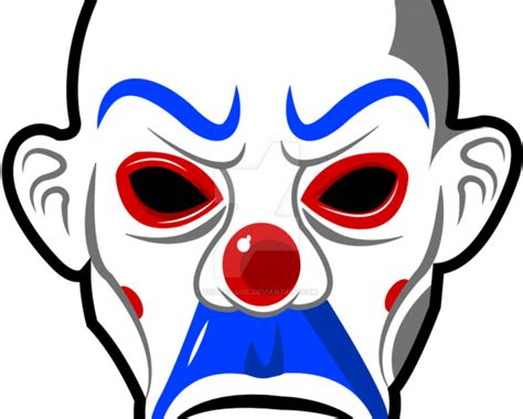 Medieval Clipart Mask Dark Knight Clown Drawing Png Download Full