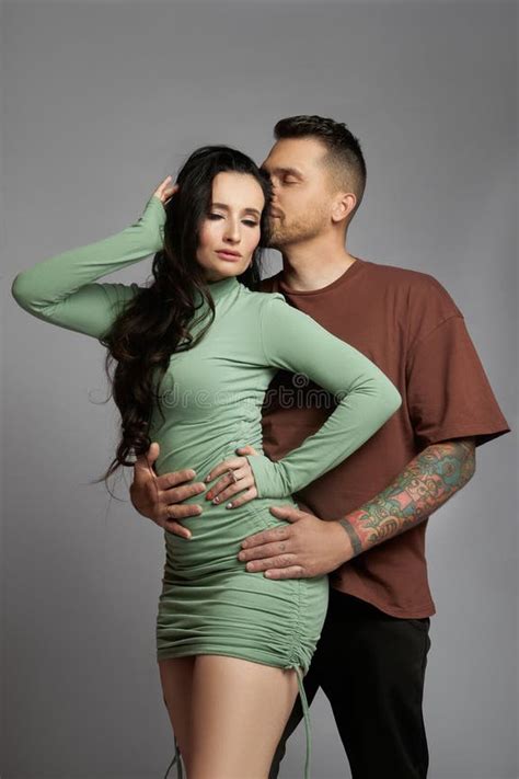 Couple Love Together Romantic Portrait Woman And Man Relationship
