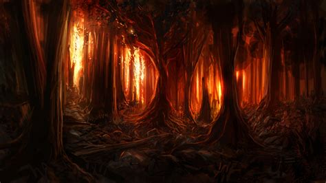 🔥 [20 ] Burning Forest Wallpapers Wallpapersafari