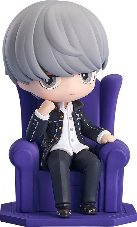 Persona 4 Golden: P4G Protagonist PVC Statue Qset (10cm) - Merchoid ...