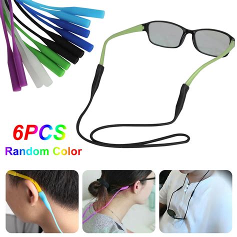 Eyeglasses String Holder Strap Cord 6 Pack Eyeglass Chain For Men Women Glasses Lanyard