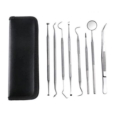Trousse À Outils Dhygiène Dentaire Dents En Acier Inoxydable Kit
