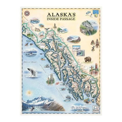 Haines Alaska Map Gateway To The Inside Passage