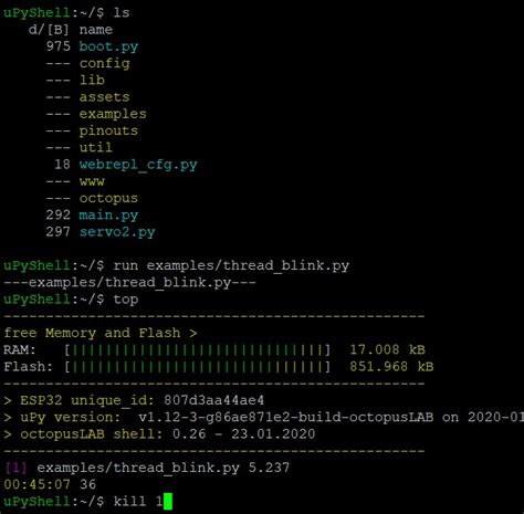 micropython octopuslab cz
