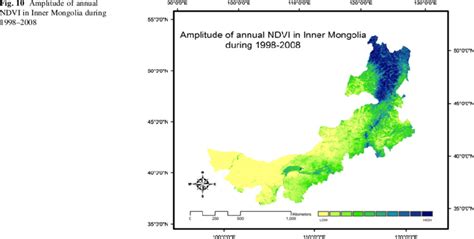 Amplitude Of Annual Ndvi In Inner Mongolia During 1998 2008 Download Scientific Diagram