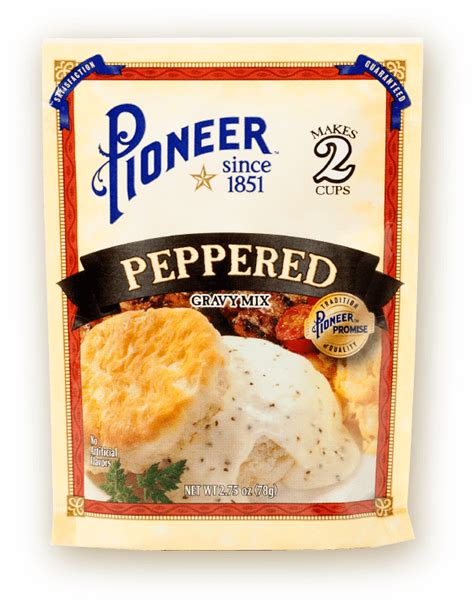 Download Pioneer Peppered Gravy Mix Packet
