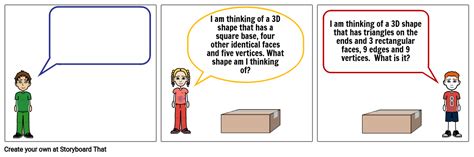 3d shape guessing game storyboard by kata02