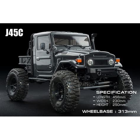 MST CFX W J45C RTR Grau Scale Crawler Truck