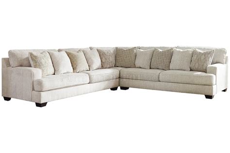 Rawcliffe Sectional Sofa 19604 In Parchment Fabric By Ashley