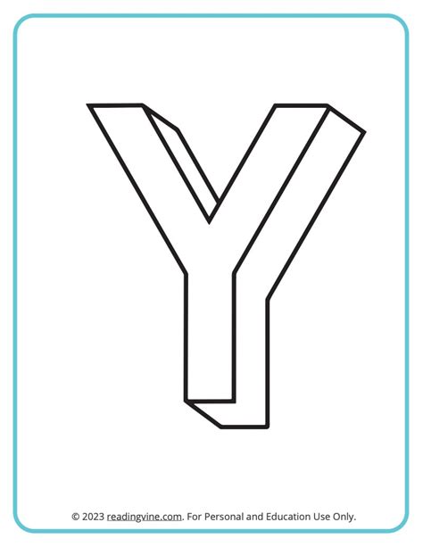Letter Y Drawing