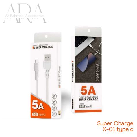 Jual Kabel Data Wo X 01 Kabel Cassan Super Charger Type C Usb Cocok