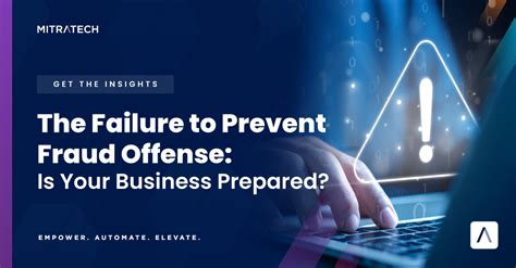The Failure To Prevent Fraud Offence Is Your Business Prepared