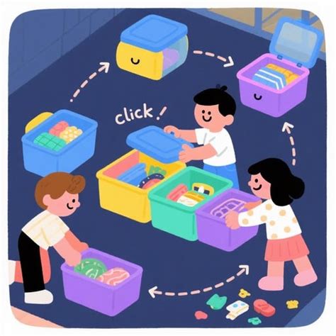 Free Colorful Storage Assembly Image Download At Stockcake