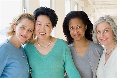 Diverse Group Of Older People