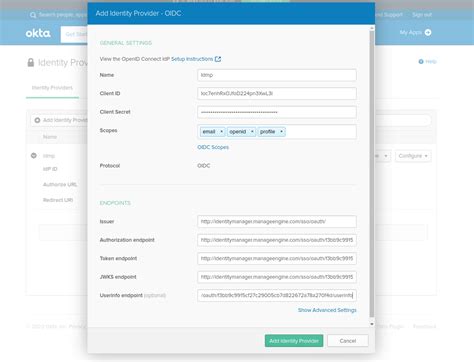 Configuring Openid Sso For Okta Manageengine Identity360 Help