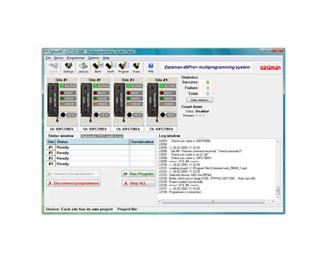 dataman 48pro2 super fast gang universal isp programmer