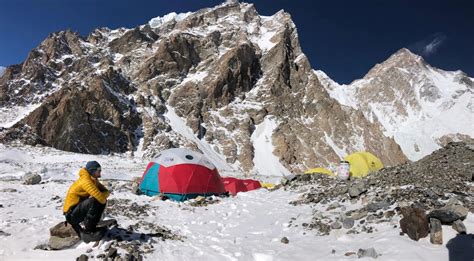 K2 Winter 2021 Expedition Sunny Warm Day For A Climb