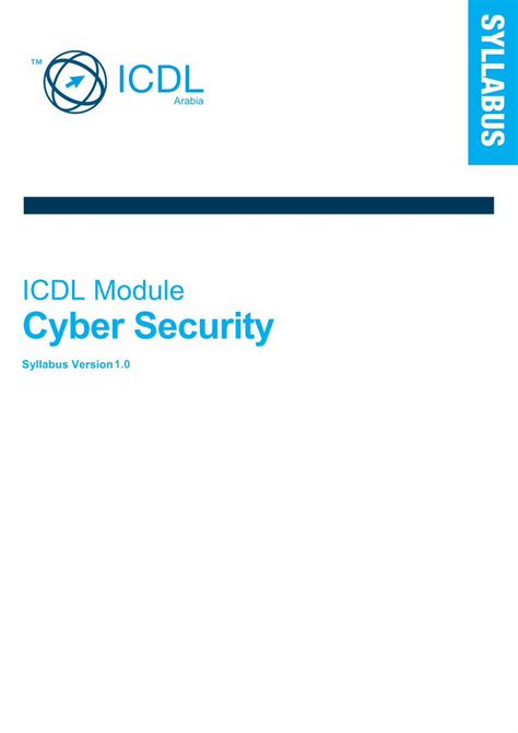 Pdf Icdl Module Cyber Security · Icdl Cyber Security V10 Part 2