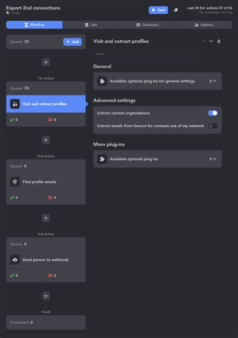 Export Profile Information Linked Helper