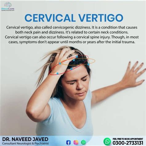 Cervical Vertigo Also Known As Cervicogenic Dizziness Is A Feeling Of