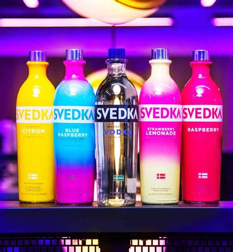 Download Free Svedka Swedish Flavored Vodka Bottles Wallpaper