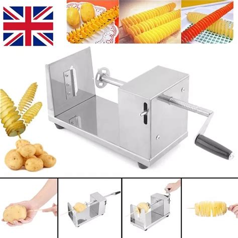 Spiral Potato Slicer Chipper Potatoes Chips Cutter Machine Tornado