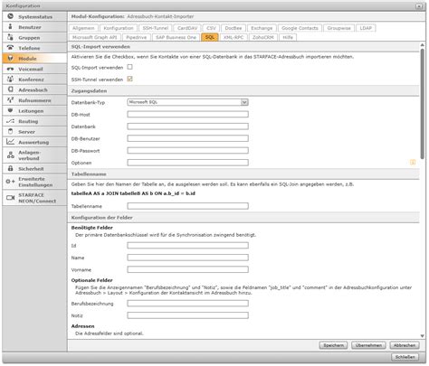 Adressbuch Kontakt Importer Sql O Dokumentationen Adressbuch Kontakt Importer Sql O Dokumentationen