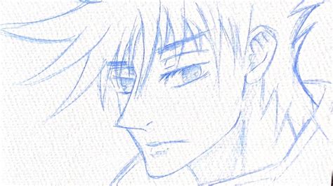 ภาพวาดอนิเมะ Anime ลายเส้น