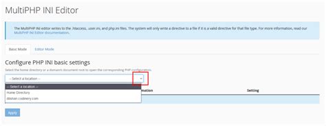 Multiphp Ini Editor Knowledgebase Srilanka Hosting