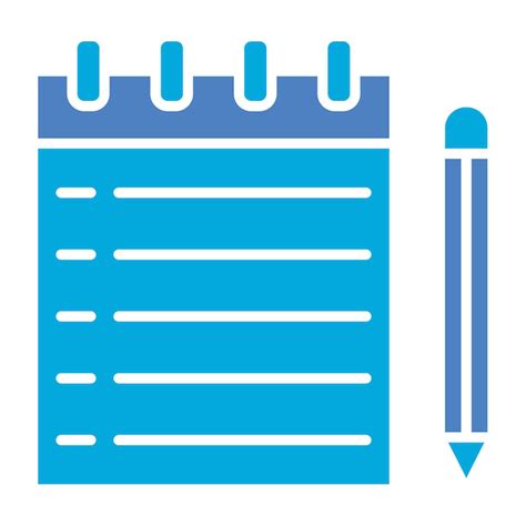 Premium Vector Notes Icon