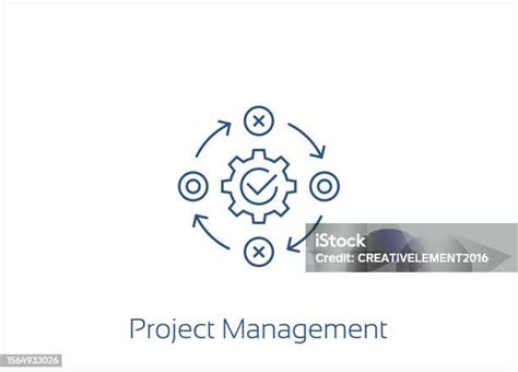 운영 우수성 생산 성장 프로젝트 관리 효율성 실행 벡터 아이콘 디자인 편집 가능한 스트로크 개선에 대한 스톡 벡터 아트 및 기타 이미지 Istock