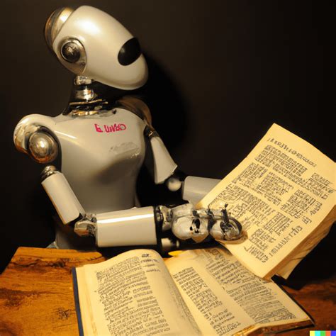 Dall·e 2022 11 01 11 57 09 A Robot Reading The Tables Of Laws Delacroix Style Kaptur